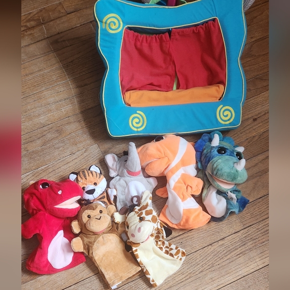 Melissa and Doug | Toys | Melissa And Doug Puppets Plus Stage | Poshmark